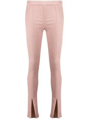 Rick Owens Slit-detail Leggings - Pink