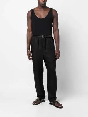 Saint Laurent High-waisted Tapered Trousers