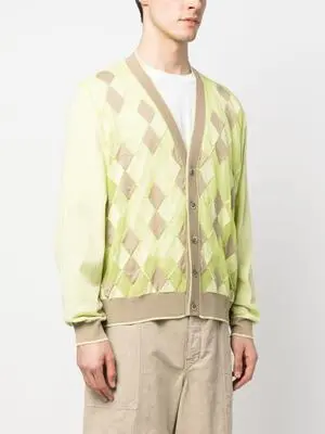 Jacquemus Toledo Argyle Cardigan