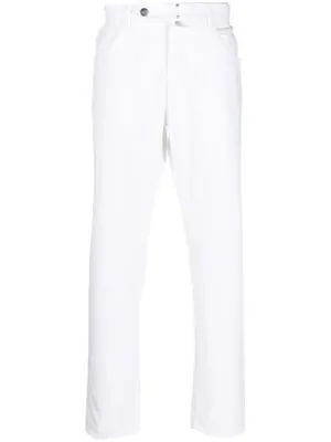 Incotex Off-centre Button-fastening Trousers