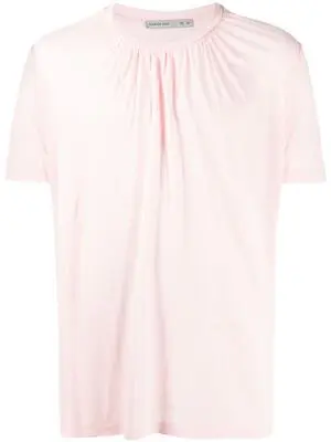 AARON ESH Ruched-detail Short-sleeve T-shirt