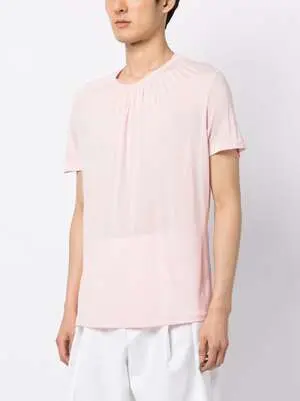 AARON ESH Ruched-detail Short-sleeve T-shirt