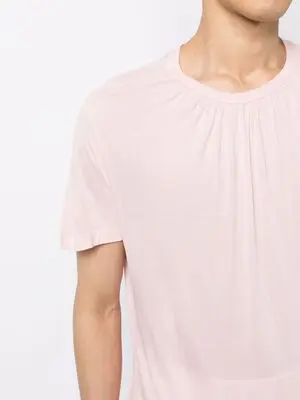 AARON ESH Ruched-detail Short-sleeve T-shirt