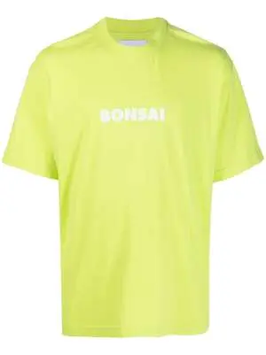 BONSAI Logo-print T-shirt - Green
