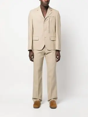 Jacquemus Straight-leg Linen Trousers