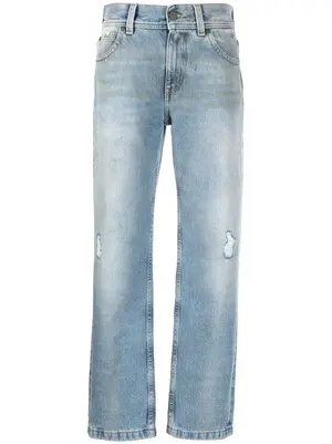 Palm Angels Mid Rise Jeans For Women