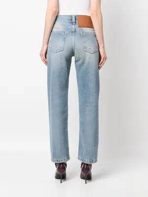 Palm Angels Straight-leg Jeans