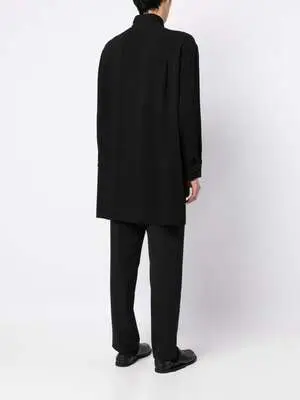 Yohji Yamamoto Graphic-print Long-sleeve Shirt