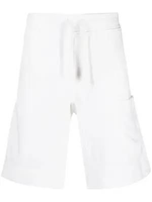 TEN C Side Patch-pocket Drawstring Shorts