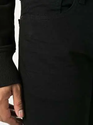 Tommy Hilfiger Logo-patch Slim Fit Jeans - Black