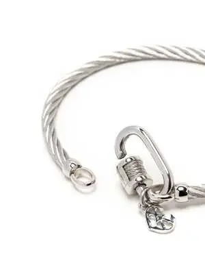 CHARRIOL Forever Lock Cable Bangle - Silver