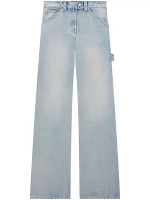 COURREGES Wide-leg Jeans - Blue