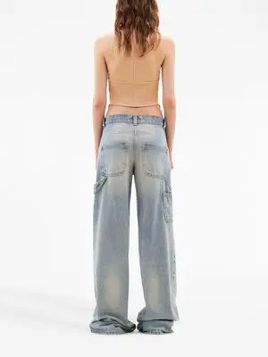 COURREGES Wide-leg Jeans - Blue