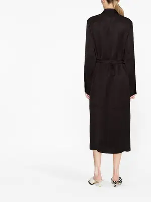 JIL SANDER Single-breasted Belted-waist Coat