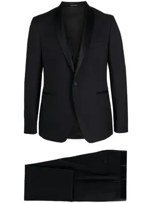 Tagliatore Virgin Wool Tuxedo Suit