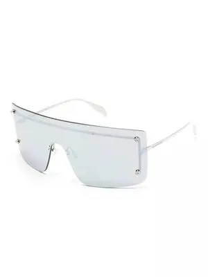 Alexander McQueen Spike Studs Mask Sunglasses