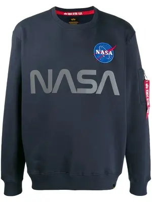 Alpha Industries Nasa Reflective Sweatshirt
