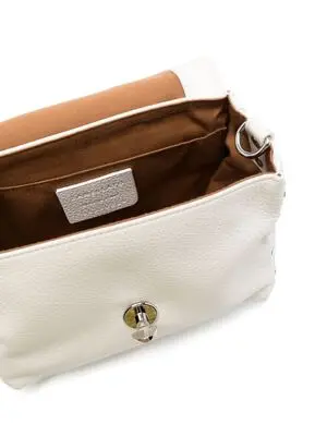 ZANELLATO Postina Daily Giorno Baby Leather Tote Bag - White