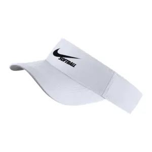 Nike Dri-fit Swoosh Softball Visor - White