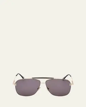 TOM FORD Jaden Aviator Sunglasses