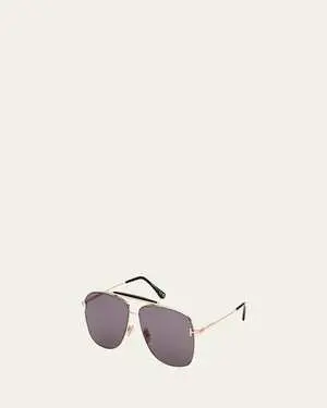 TOM FORD Jaden Aviator Sunglasses