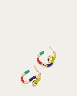 Bea Bongiasca Multi Frequency Hoop Earrings
