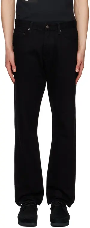NOAH Noah Black 5-Pocket Jeans - Black