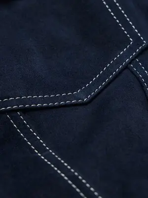 Mr P. Suede Trucker Jacket