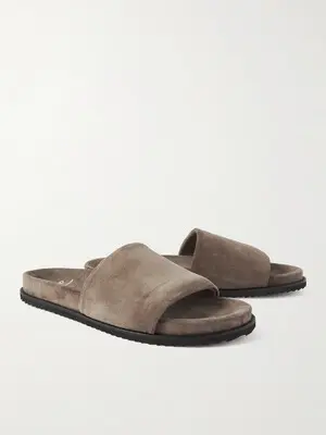 Mr P. David Regenerated Suede Evolo® Sandals