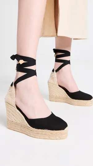 CastaÑer Carina Tall Canvas Espadrilles