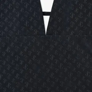 JIMMY CHOO Kosma Black Jc Monogram Recycled Nylon And Lycra Swimsuit