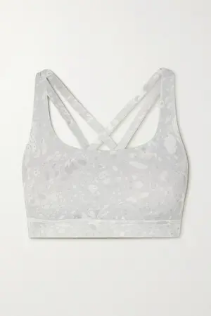 Lululemon Energy Luxtreme Sports Bra Silver