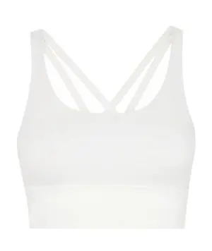 White Sports Bras