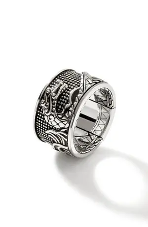 John Hardy Legends Naga Band Ring