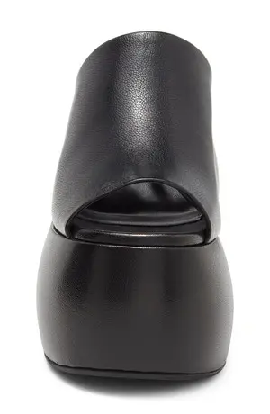 simon miller バブルウェッジプラットフォームサンダル Simonmiller Bubble Wedge Platform Sandal In Black - 66% Off
