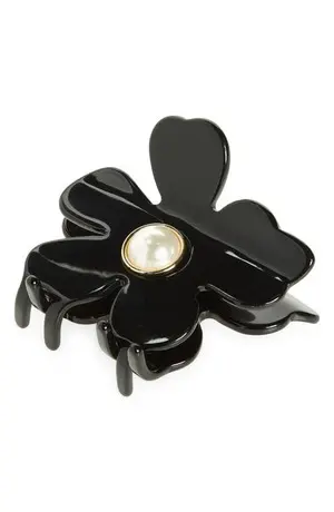 Lele Sadoughi Lele Sadoughi Lily Claw Hair Clip Jet
