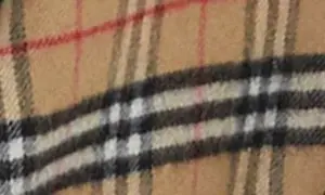 Burberry Check Reversible Wool Cape
