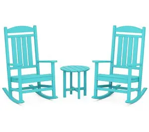 POLYWOOD Presidential 3-piece Rocker Set - One-color