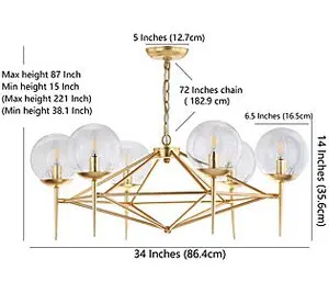 SAFAVIEH Greyor Chandelier