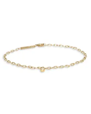 Zoe Chicco 14k Yellow Diamond Link Bracelet - Gold