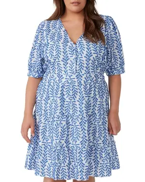 ESTELLE La Croisette Embroidered Dress