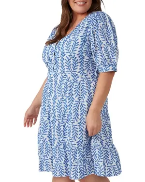ESTELLE La Croisette Embroidered Dress