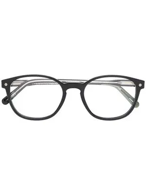SNOB Radetzky Clip-on Lens Glasses - Black
