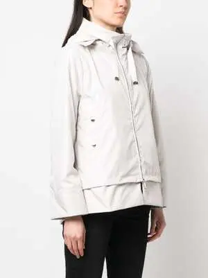 MOORER Layered-effect Jacket - Neutrals