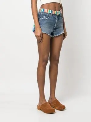 Alanui Denim Shorts