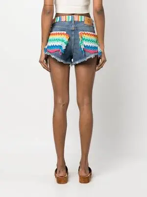 Alanui Denim Shorts
