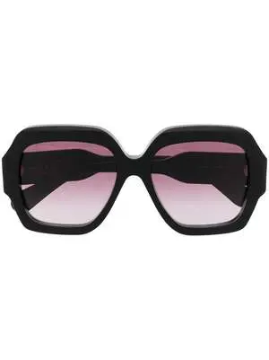 Chloé Oversized Square Sunglasses - Black