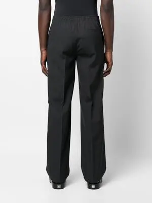 Givenchy Distressed Wool Trousers - Grey