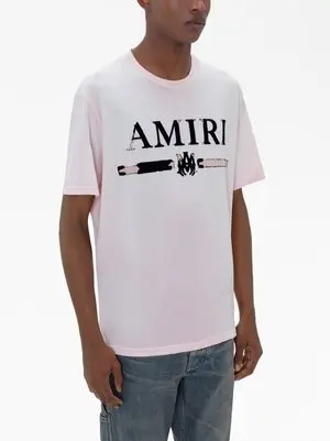 Amiri Ma Bar-appliqué T-shirt