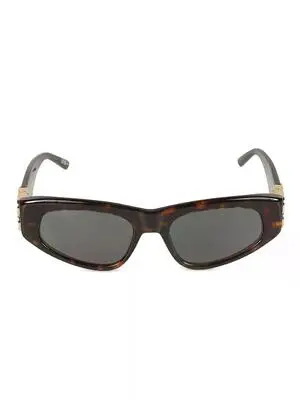 Balenciaga Dynasty Cat-eye Frame Sunglasses - Brown